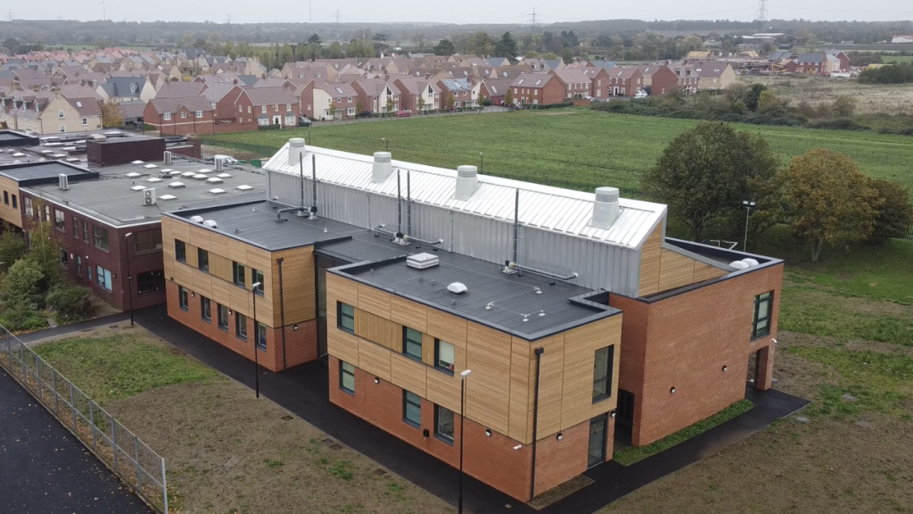 Reducing the Covid19 Risk in Schools: Biggleswade School Case Study